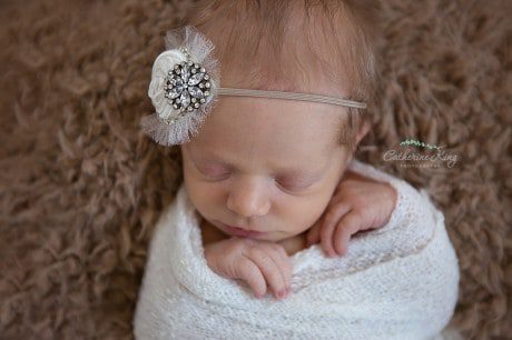 M family welcomes a baby girl | CT Newborn photographer